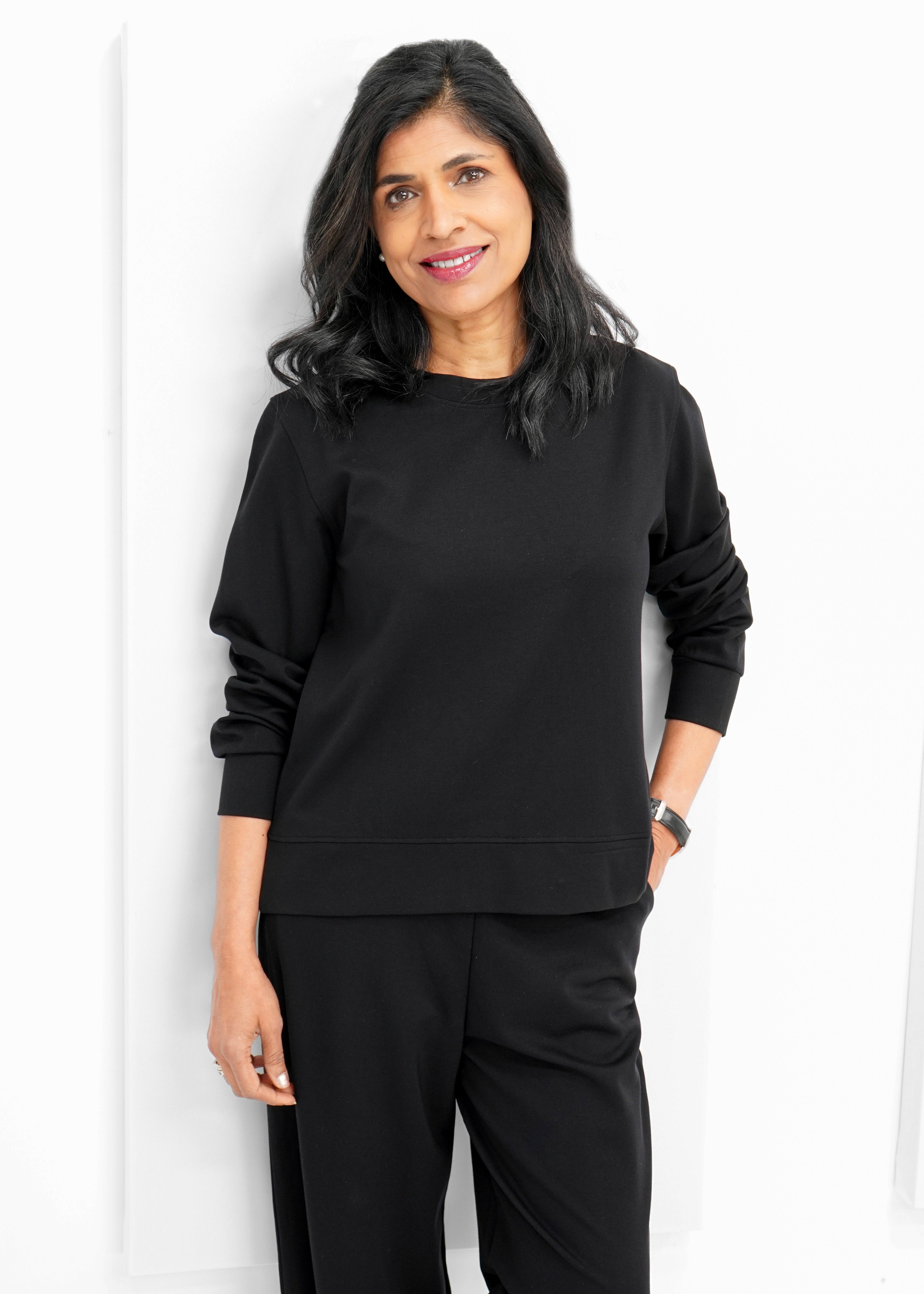 Shepherd’s Ponte Lise Sweatshirt – Crewneck in Soft Ponte Knit ...