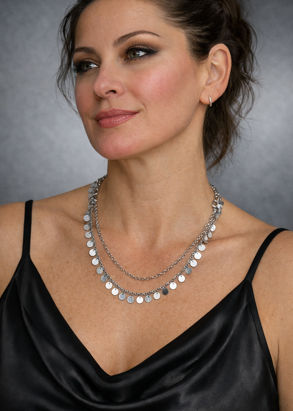 Design Fixation - Bollywood 2 in 1 Necklace & Bracelet Silver ...