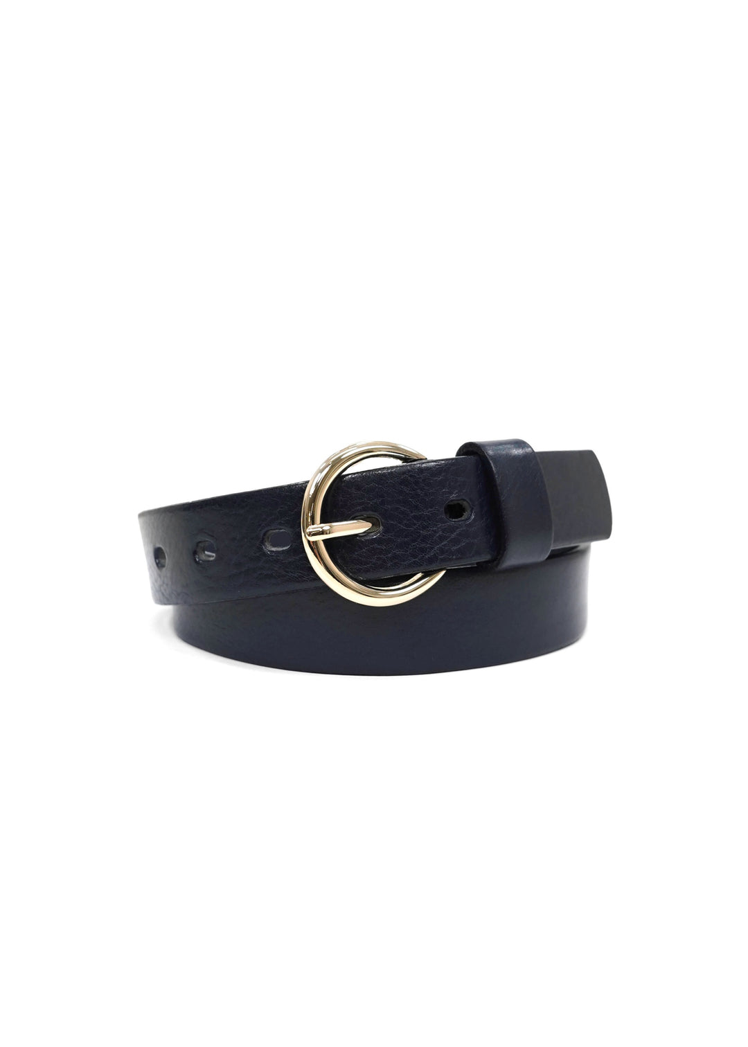 Landes - Round Buckle Leather Belt – Shepherd's Fashions