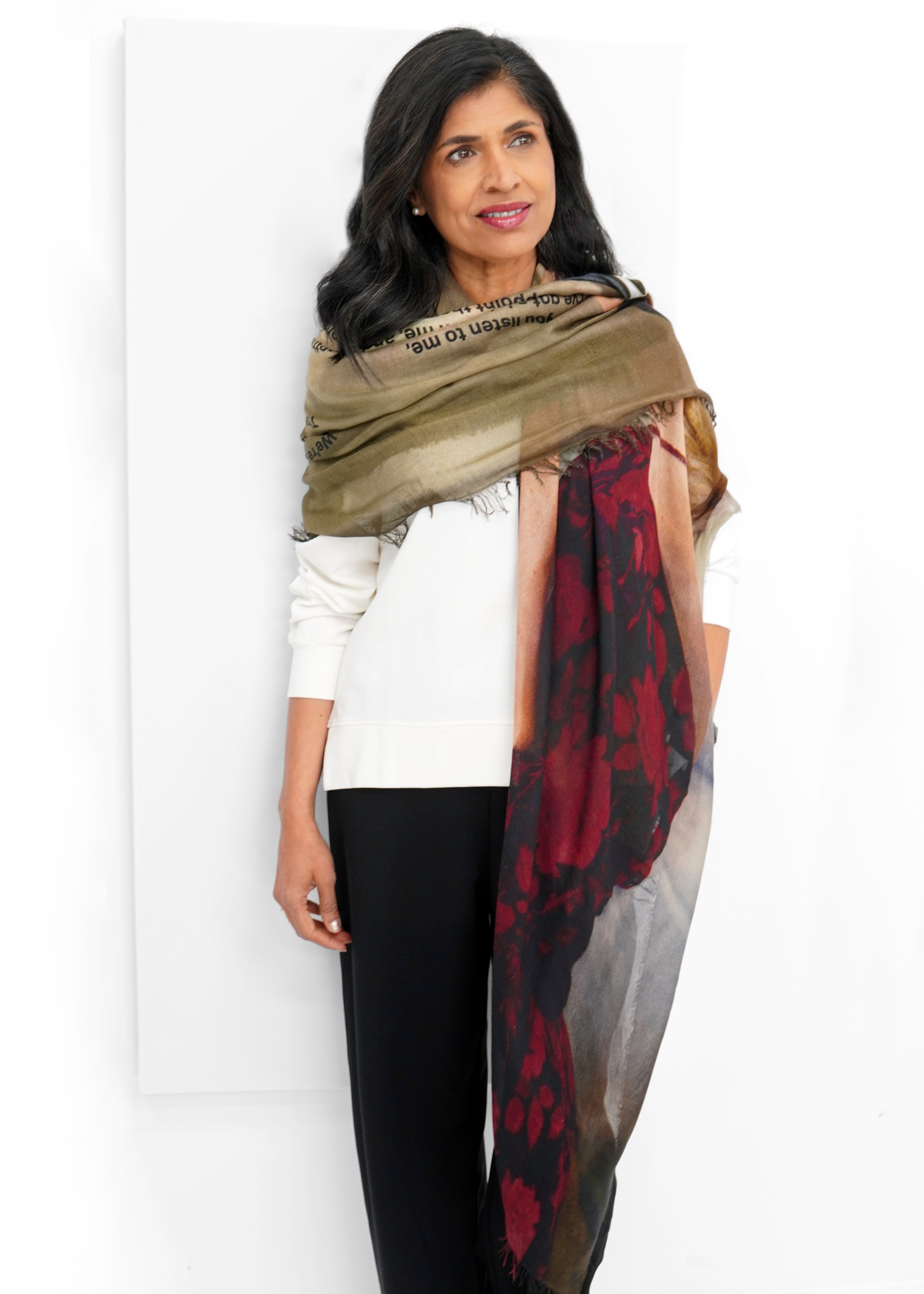 Suzi Roher North by Northwest Scarf – Film-Inspired Modal Silk, Made in ...