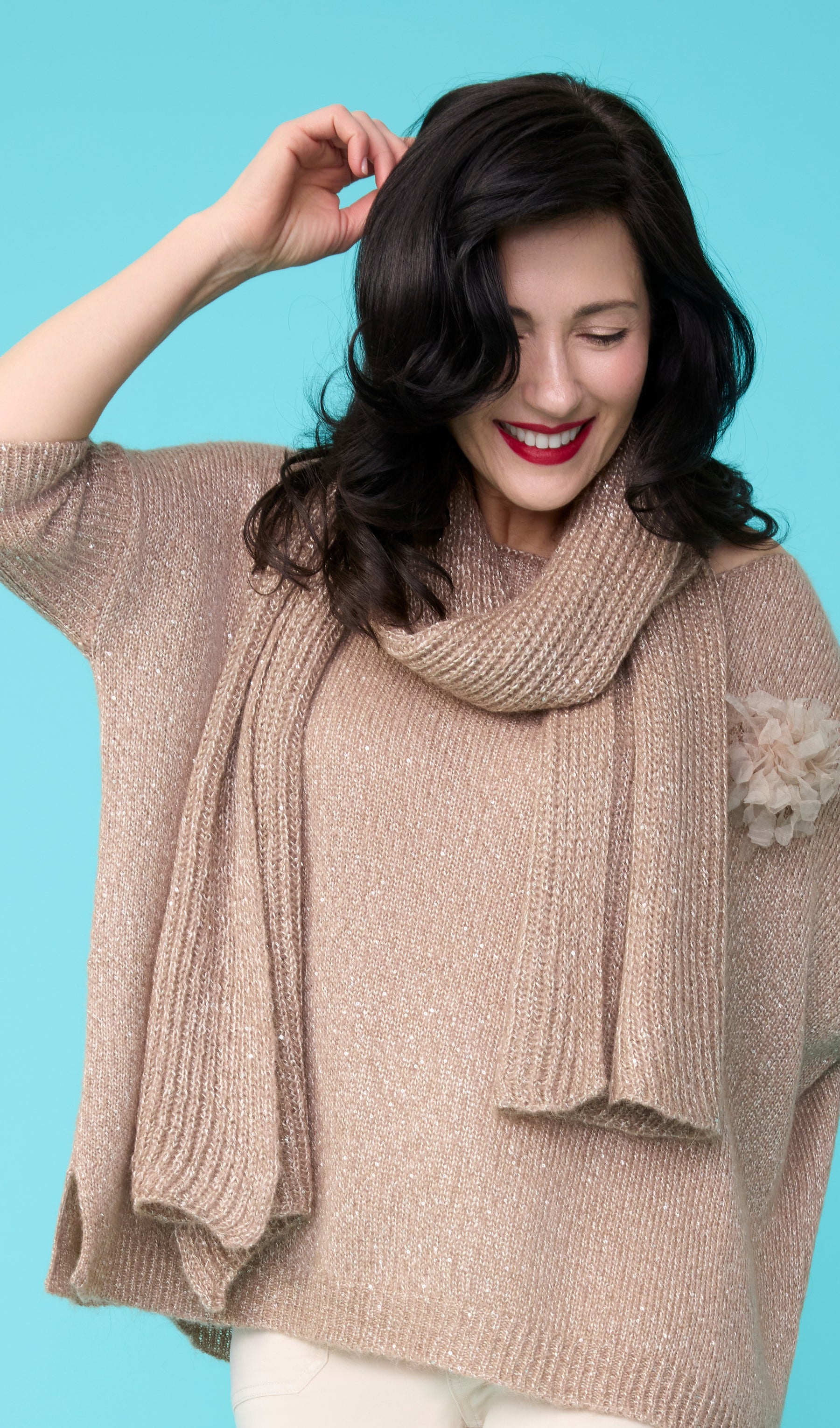 Renuar - Metallic Sparkle Scarf – Shepherd's Fashions