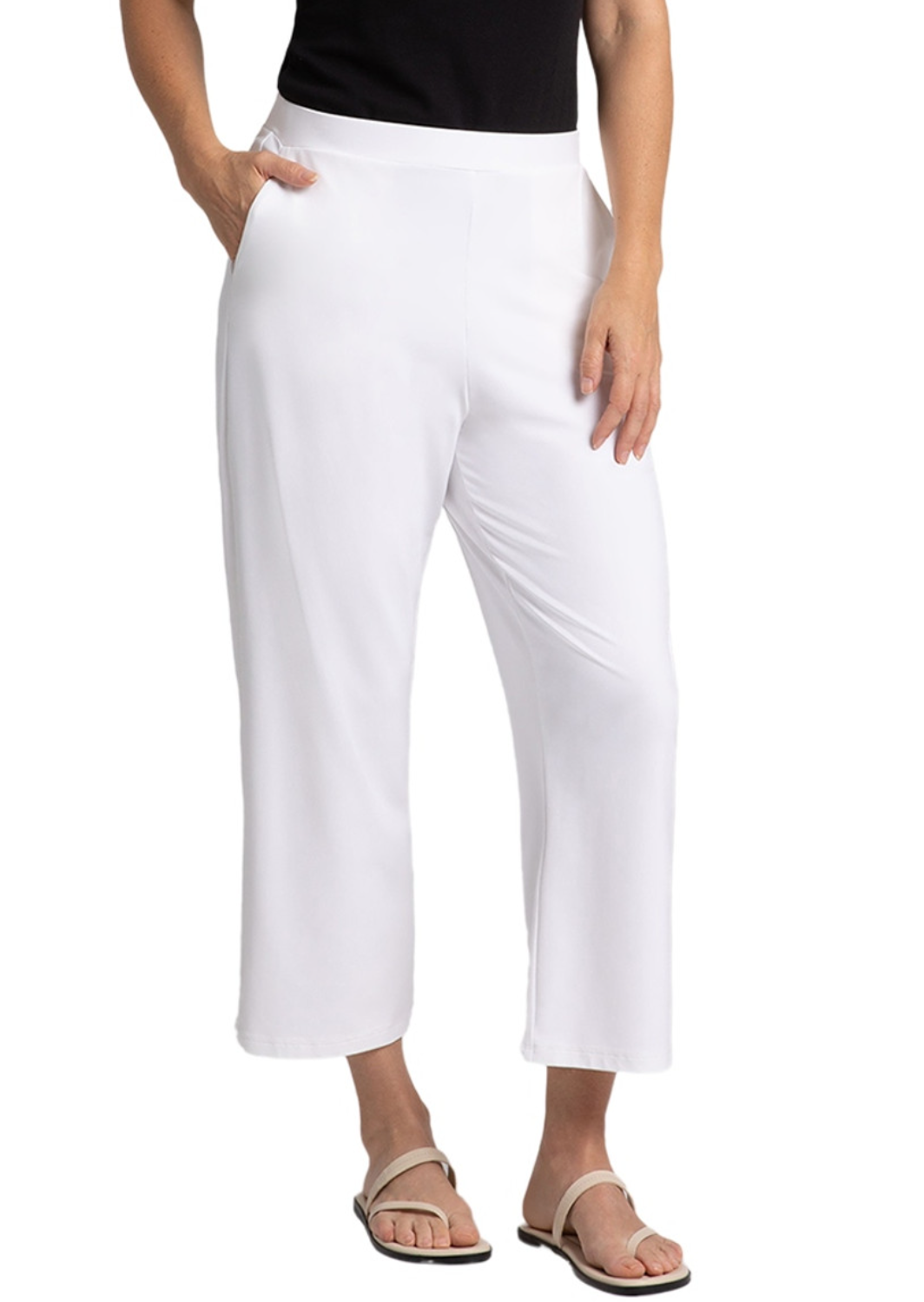 Sympli - Nu Straight Leg Crop Pant – Shepherd's Fashions